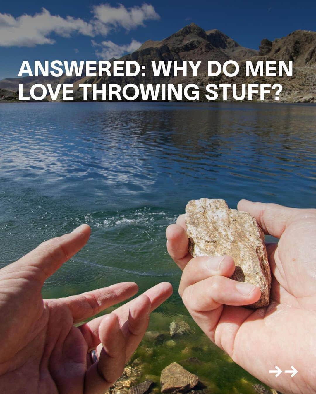 VICEさんのインスタグラム写真 - (VICEInstagram)「Men have thrown heavy shit at things ...