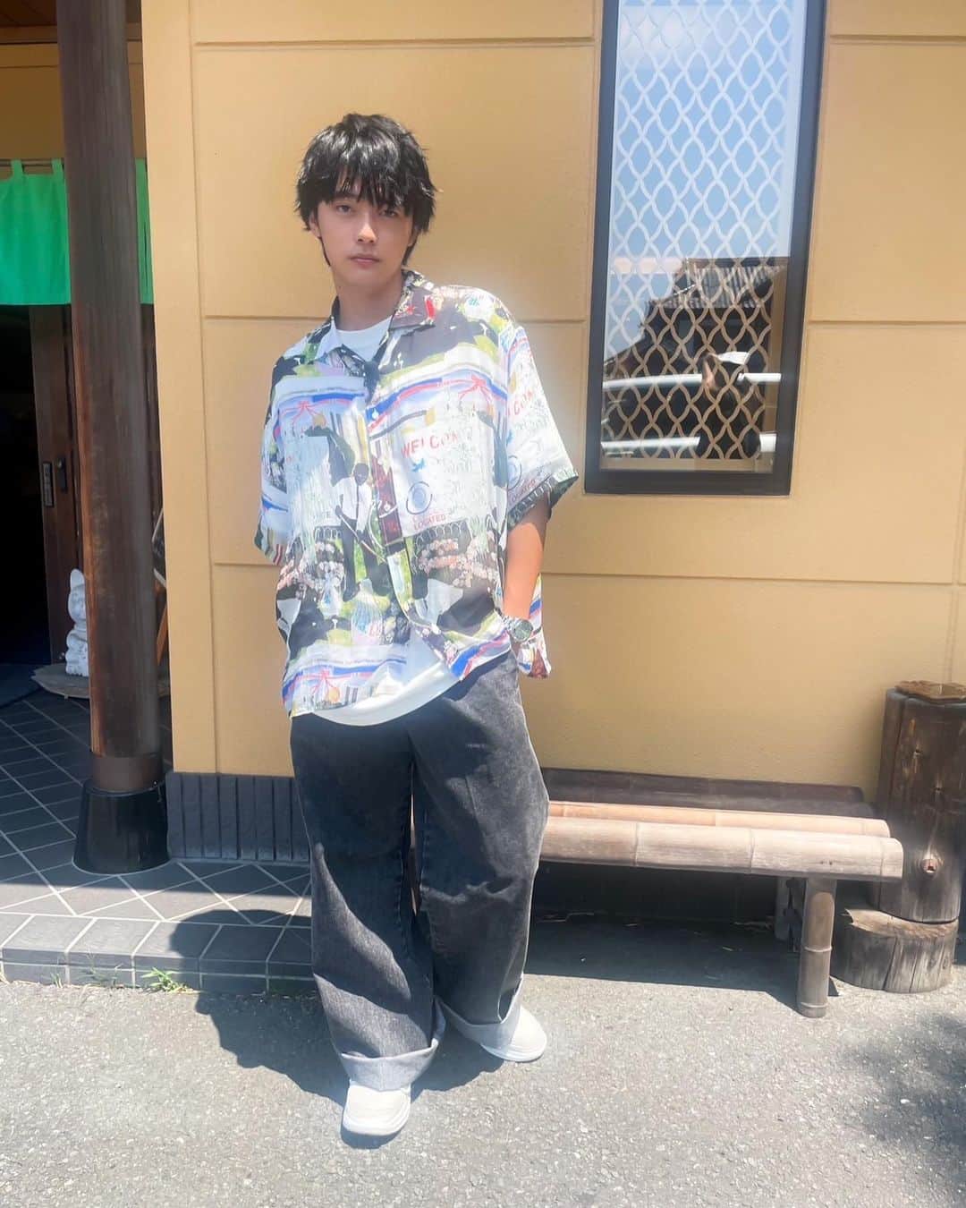 Kaitoさんのインスタグラム写真 - (KaitoInstagram)「ブランチ衣装👕 【スタジオ】 pants:@remer_official @sian.pr shoes ...