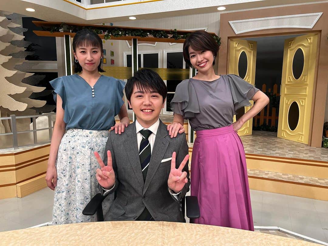 HTB「公式イチオシ！」さんのインスタグラム写真 - (HTB「公式イチオシ！」Instagram)「8/9(水) 今日と明日は藤澤アナウンサーが イチオシ!!のスタジオ担当です！！ 中継では ...