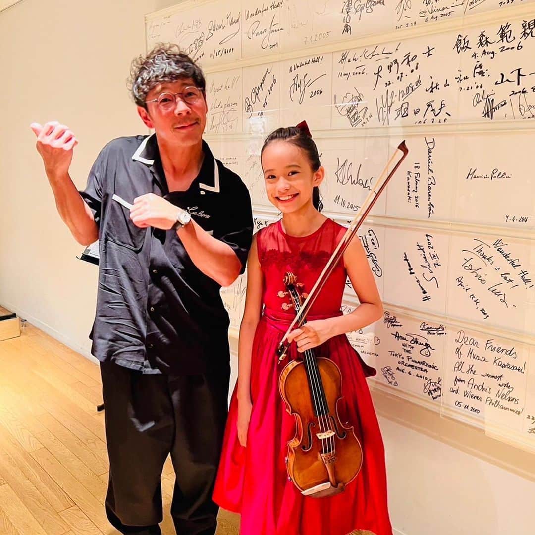 前澤友作さんのインスタグラム写真 - (前澤友作Instagram)「12歳の天才ヴァイオリニストHIMARIちゃん ...