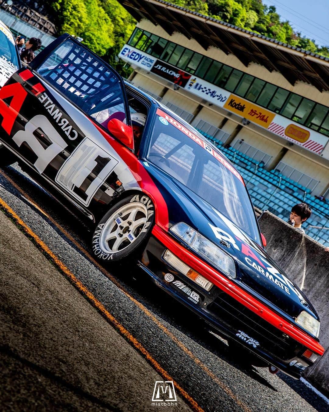 mistbahnさんのインスタグラム写真 - (mistbahnInstagram)「_ WHARP RACING ACROSS Honda ...