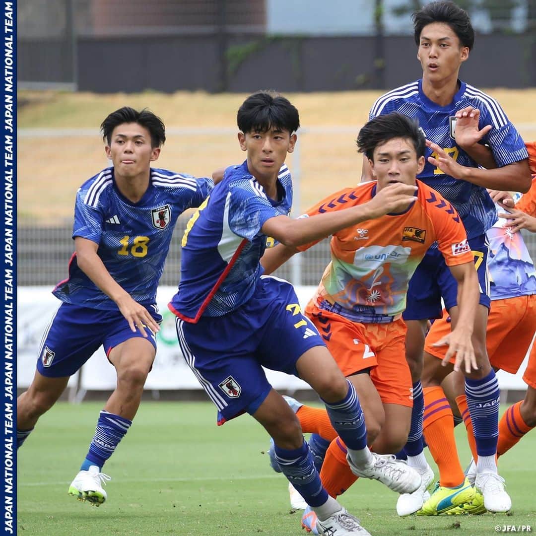 日本サッカー協会さんのインスタグラム写真 - (日本サッカー協会Instagram)「. 🔹#U17日本代表 🔹 【2023.8.10 Match Report】 『HiFA 平和祈念 ...