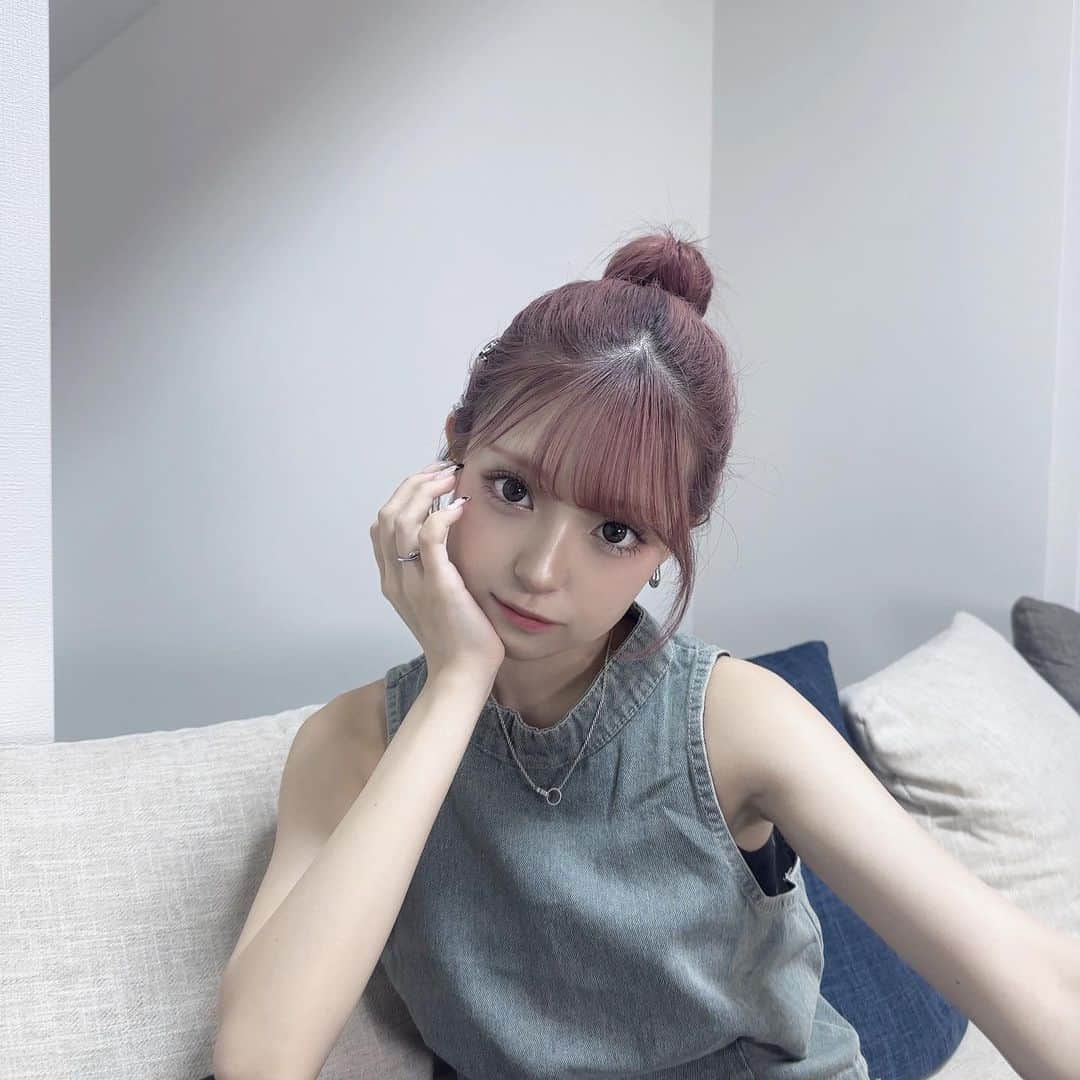 MINAMIさんのインスタグラム写真 - (MINAMIInstagram)「. いい感じに髪の毛色落ちしてきたkawaちぃ🫰🏻」8月11日 ...