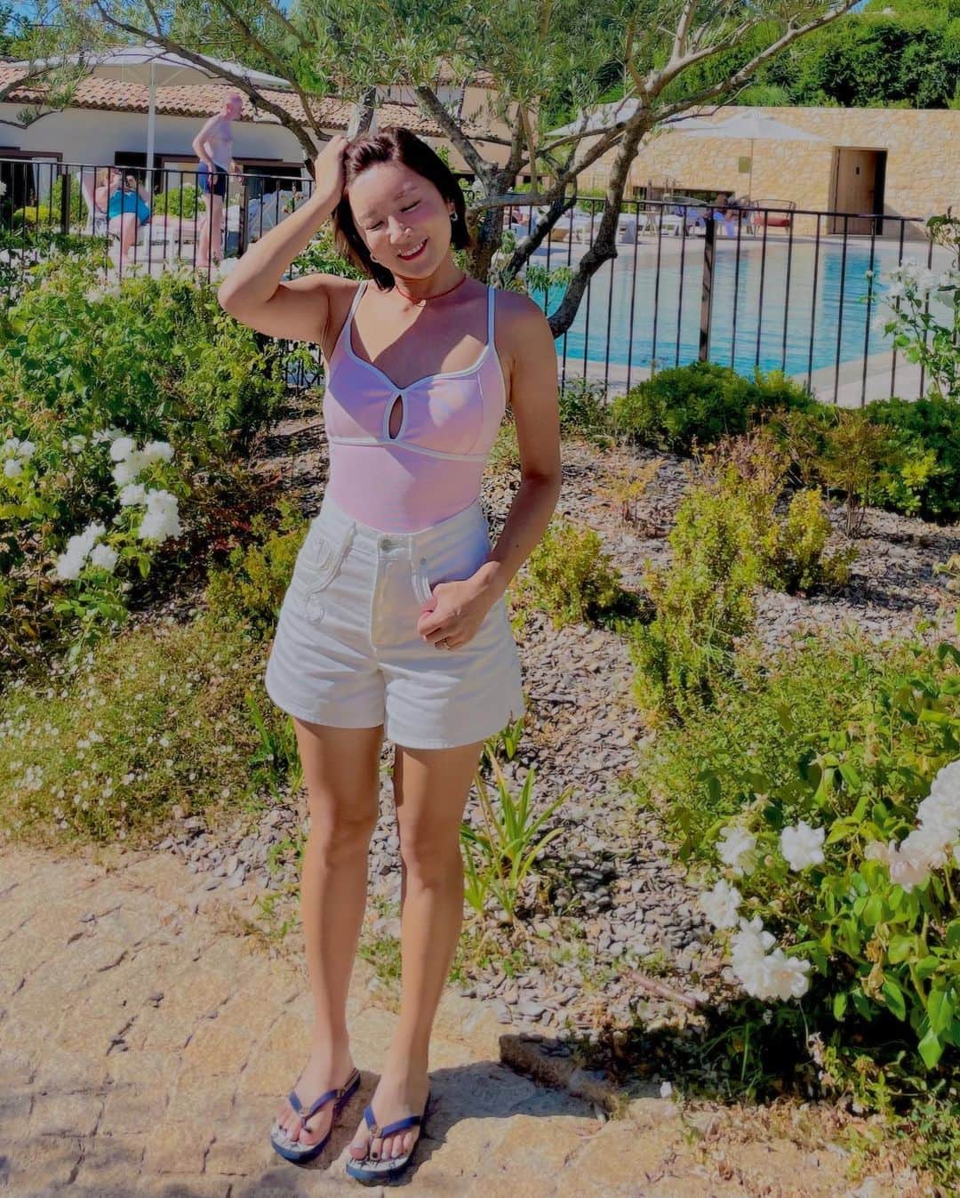 イ・ボミさんのインスタグラム写真 - (イ・ボミInstagram)「- 그립다, 행복했던 8월🩵」9月9日 20時34分 - bomee.lee