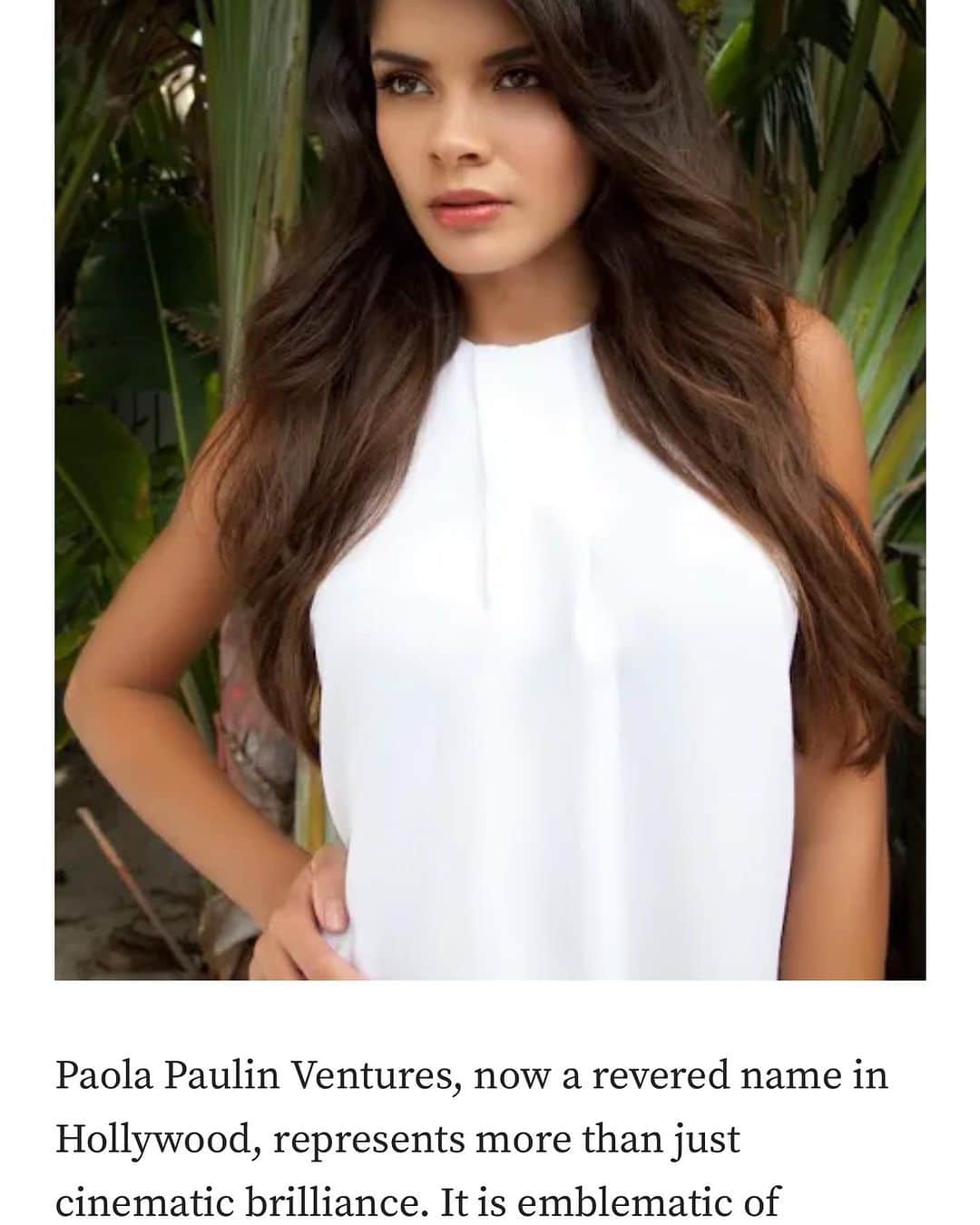 パオラ・ポーリンさんのインスタグラム写真 - (パオラ・ポーリンInstagram)「Thank you so much @medium @ariellavi_15 for this ...