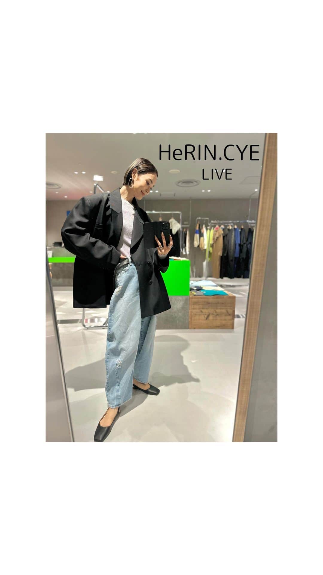 小林有里さんのインスタグラム動画 - (小林有里Instagram)「♡ @herin.cye . . みなさま朝からありがとうございました！ コメントも沢山嬉しかったです😭🙏 . . 新作 ...