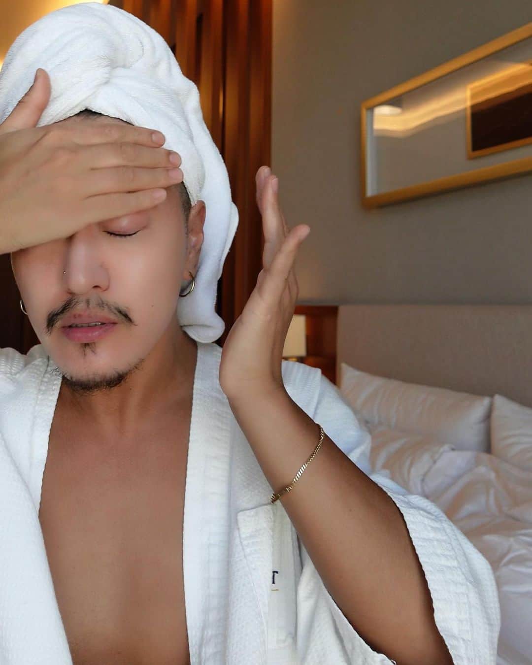 JunJunさんのインスタグラム写真 - (JunJunInstagram)「. Dr.G x JunJunコラボLIVE 🐌 見てくださった皆様ありがとうございました☺️ 僕が大好きな韓国 ...