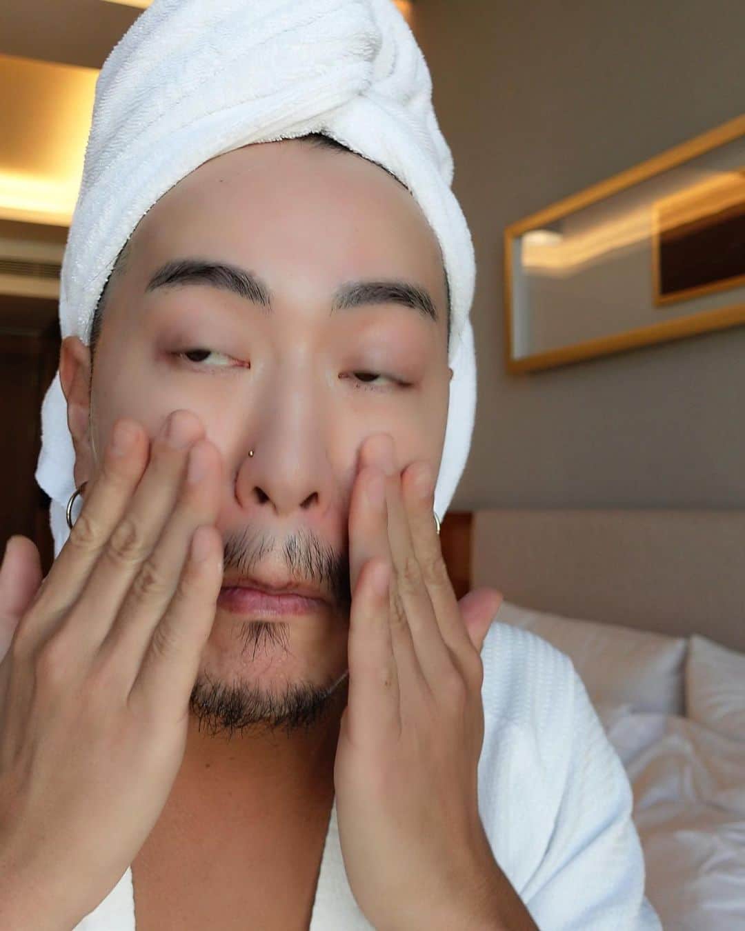 JunJunさんのインスタグラム写真 - (JunJunInstagram)「. Dr.G x JunJunコラボLIVE 🐌 見てくださった皆様ありがとうございました☺️ 僕が大好きな韓国 ...