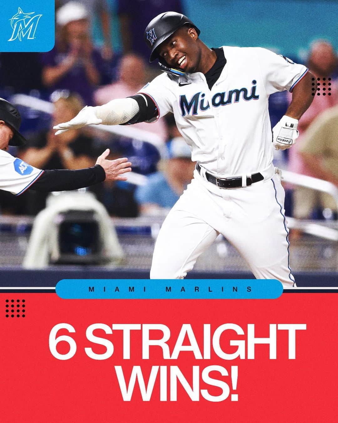 MLBさんのインスタグラム写真 - (MLBInstagram)「A 9-run inning helps power the @Marlins to 6 straight wins. The ...