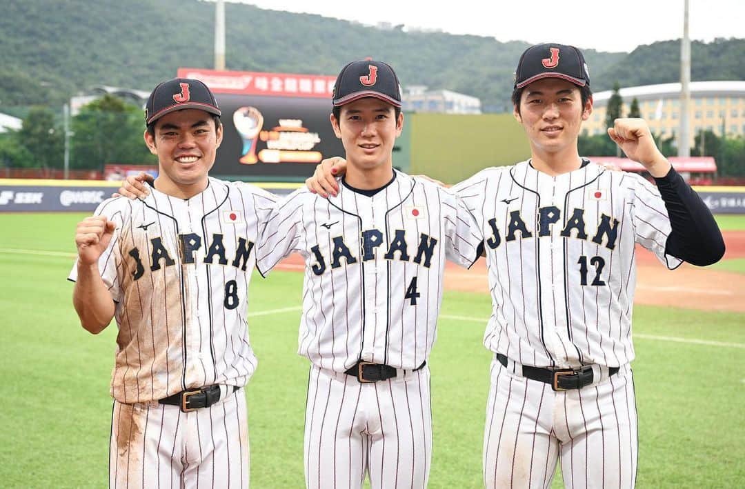 侍ジャパンさんのインスタグラム写真 - (侍ジャパンInstagram)「7日、「第31回 WBSC U-18ベースボールワールドカップ」のスーパーラウンド初戦が行われ、前田悠伍の好投や山田脩 ...