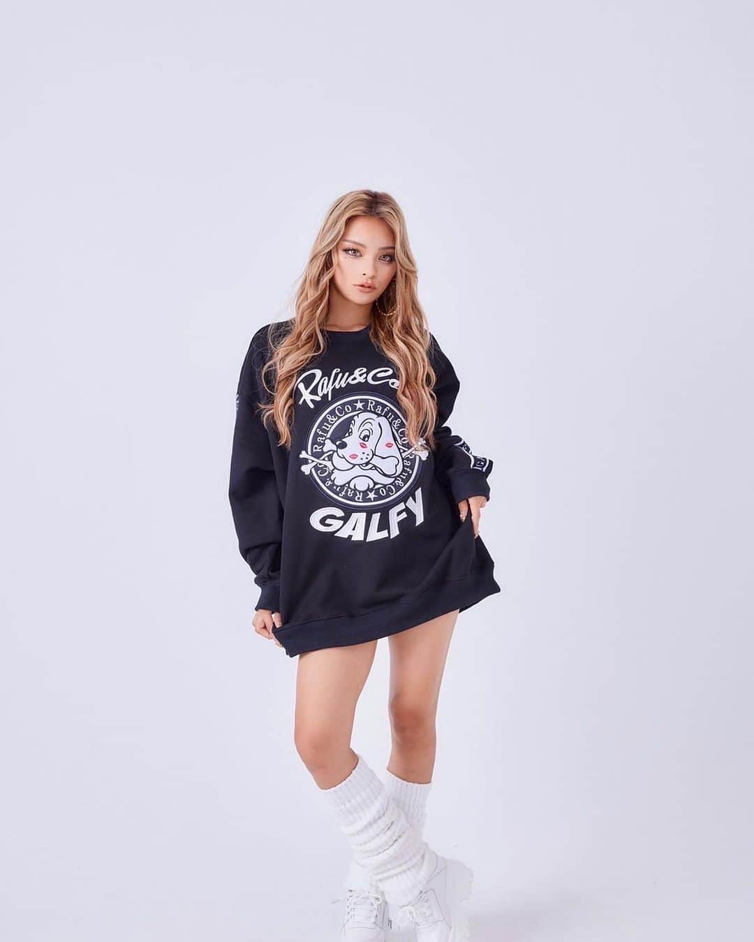 GALFYさんのインスタグラム写真 - (GALFYInstagram)「🐶💋🐶💋🐶💋🐶💋🐶 . @gratify__official さんと今期3回目のコラボすっっ夜露死苦🐶