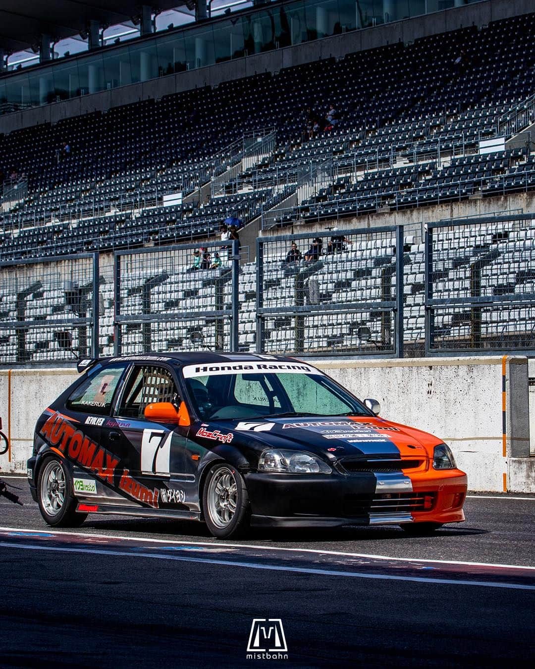 mistbahnさんのインスタグラム写真 - (mistbahnInstagram)「_ AUTOMAX izumi EK9 Honda ...