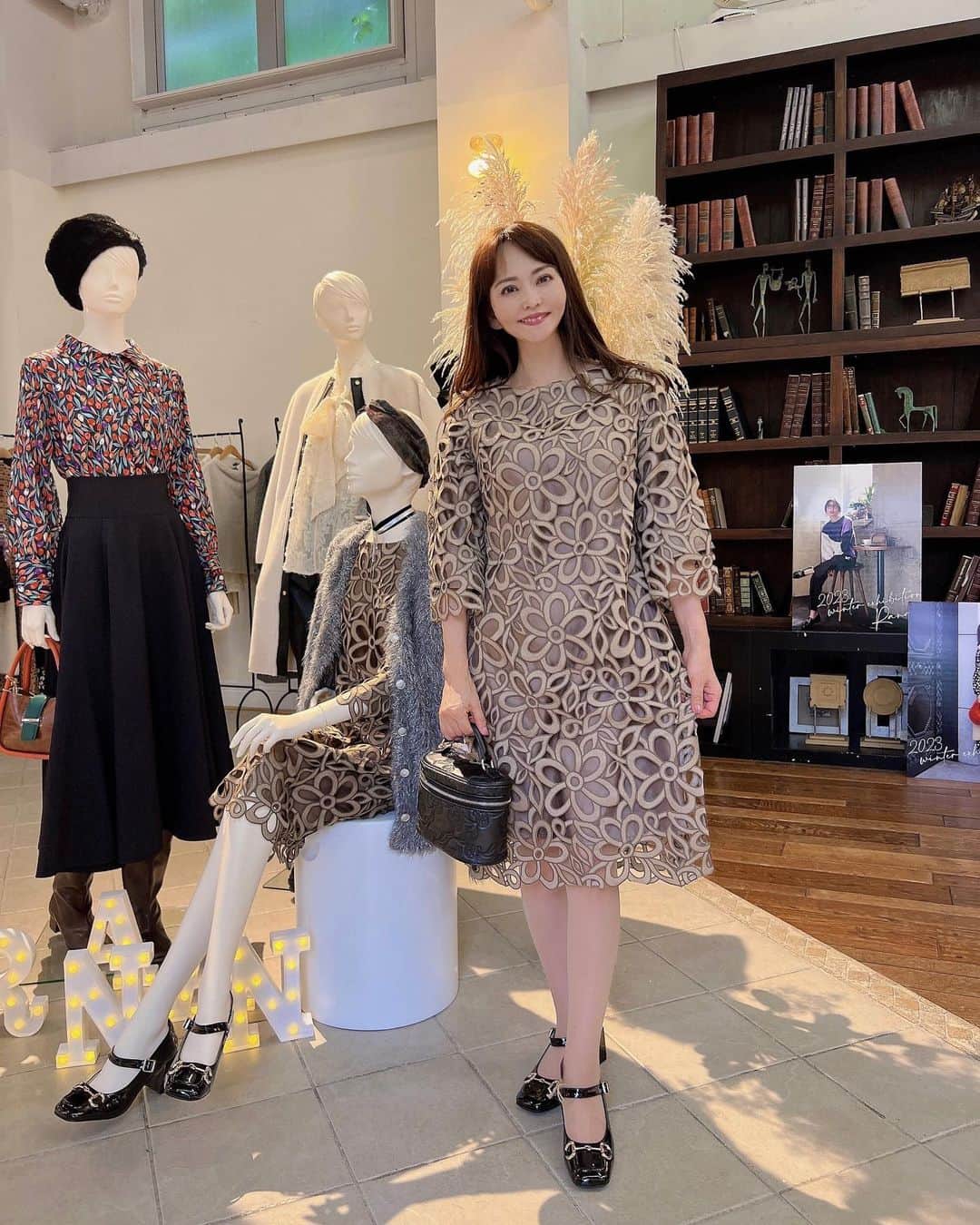 森雅子さんのインスタグラム写真 - (森雅子Instagram)「 Ranan ラナンの23秋冬展示会に 行ってきました @ranan ...