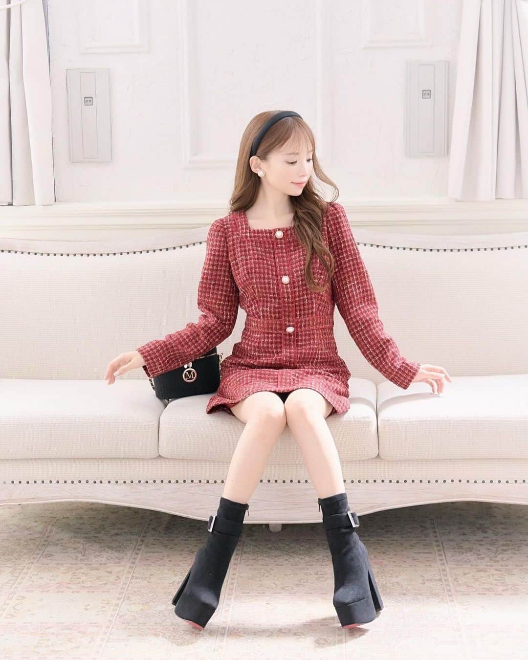 八鍬里美さんのインスタグラム写真 - (八鍬里美Instagram)「michell Macaron Autumn/Winter 2023🍂⛄️ 新作リクエスト始まりました.｡o♡ 気になる ...