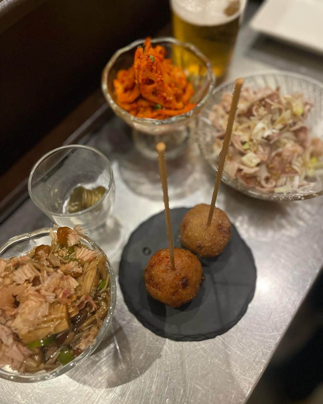 井上志帆子さんのインスタグラム写真 - (井上志帆子Instagram)「#飲食色々 安定の酒場コージ(@skb_ko_zi )さま 岩瀬串店 ...