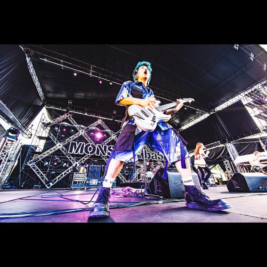 上杉研太さんのインスタグラム写真 - (上杉研太Instagram)「「MONSTER baSH 2023」 香川県・国営讃岐まんのう公園 灼熱のモンバス！！ 最高でした ありがとう😊 ...