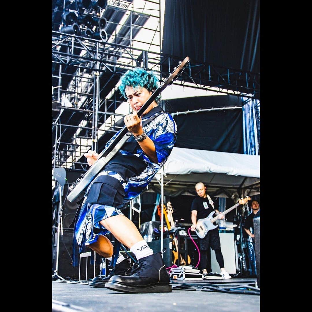 上杉研太さんのインスタグラム写真 - (上杉研太Instagram)「「MONSTER baSH 2023」 香川県・国営讃岐まんのう公園 灼熱のモンバス！！ 最高でした ありがとう😊 ...