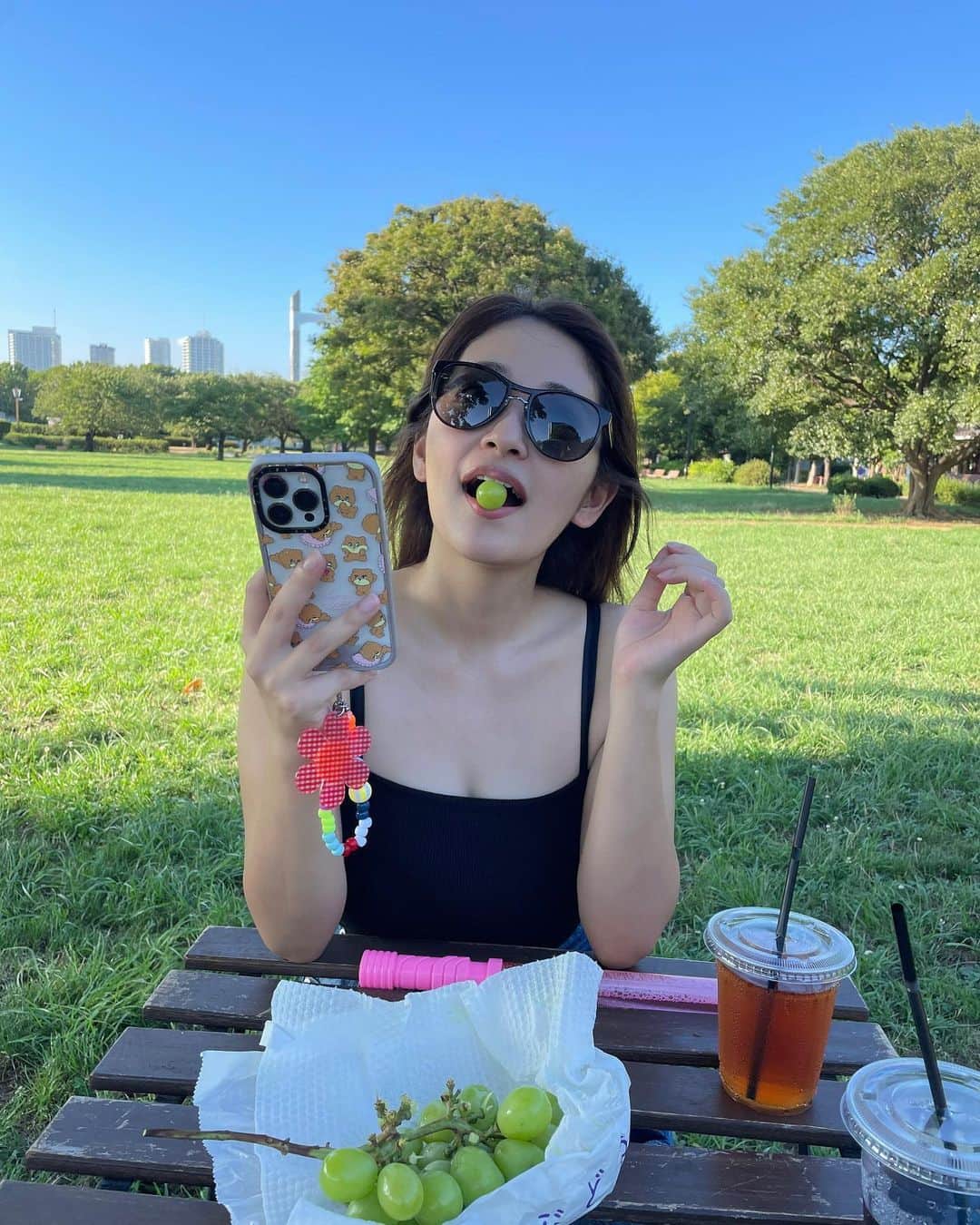 柳瀬さきさんのインスタグラム写真 - (柳瀬さきInstagram)「めちゃくちゃ笑った！♡ 短い時間でサクッとしか 会えないけどいつも本当 ...