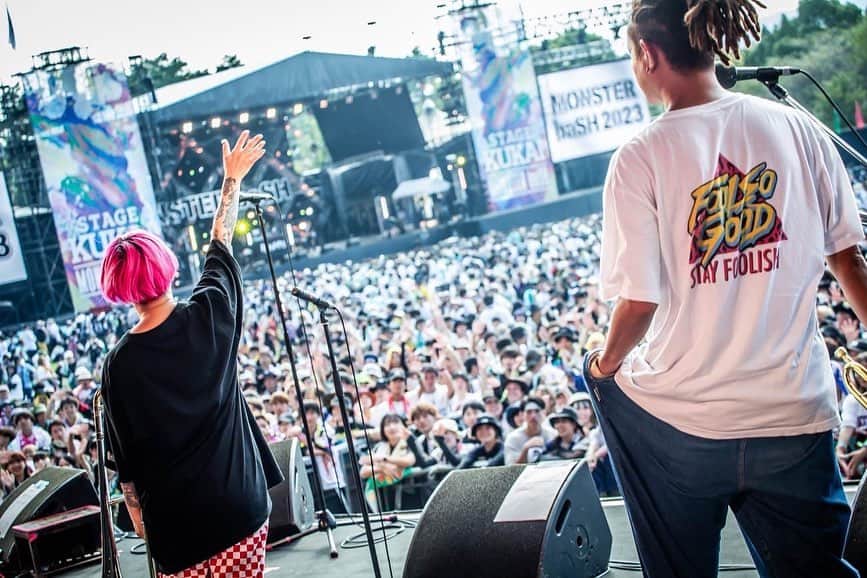 かなすさんのインスタグラム写真 - (かなすInstagram)「MONSTER baSH 2023 2023. 8. 19 香川県 国営讃岐まんのう公園 Photo by ...