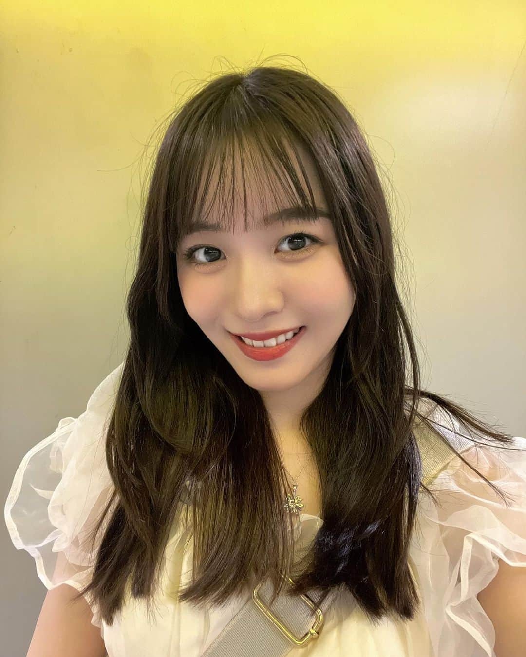 沖玲萌さんのインスタグラム写真 - (沖玲萌Instagram)「髪切ったの気づいた？🍋🍋🍋」8月20日 14時39分 - remoni_oki