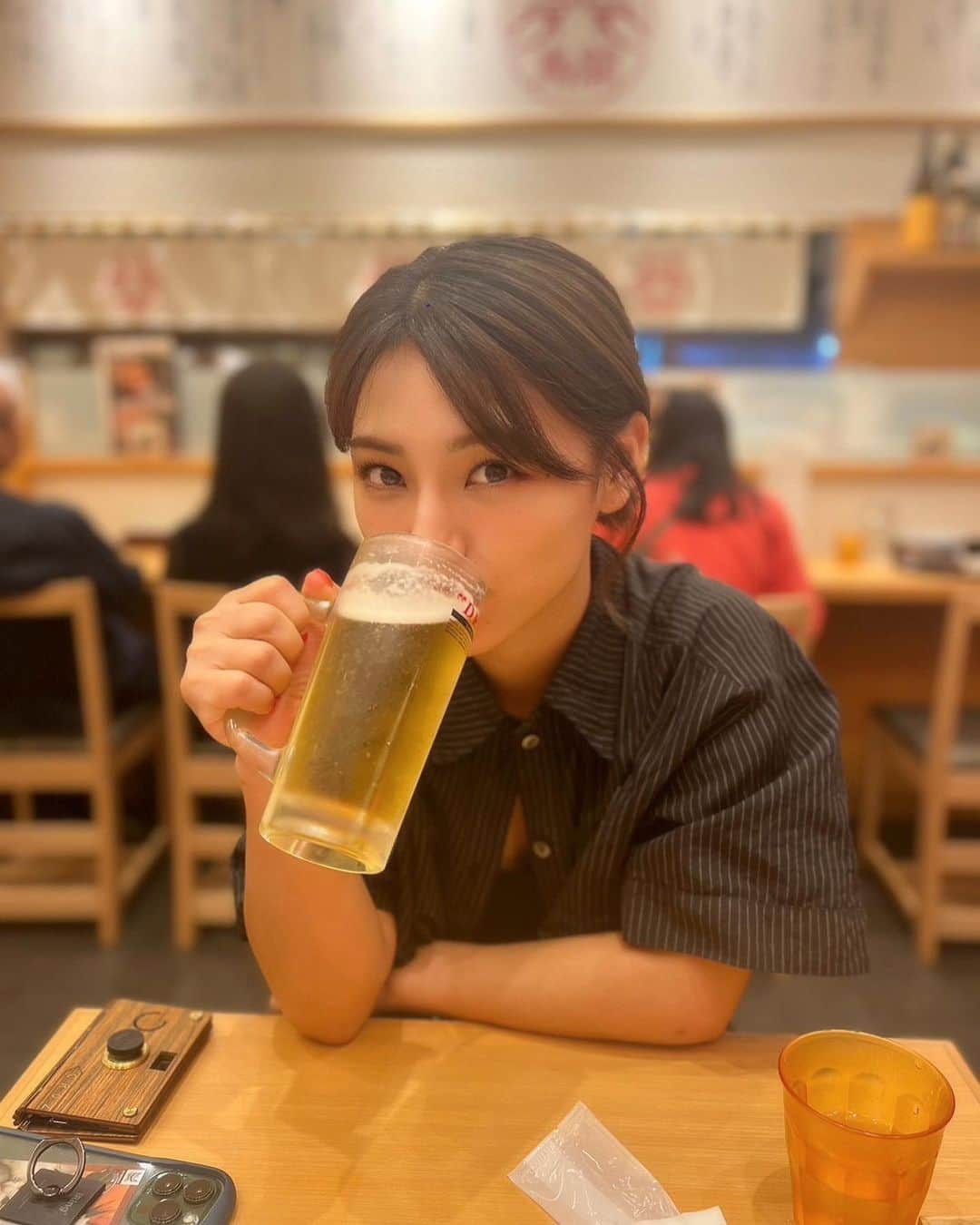大川成美さんのインスタグラム写真 - (大川成美Instagram)「お疲れ様でした🍺」8月20日 22時00分 - naru_coco