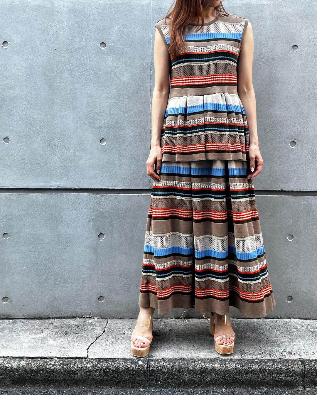 丸山敬太さんのインスタグラム写真 - (丸山敬太Instagram)「【 recommend item 】🌿 . ️ Multi Border PO Knit ¥41,800 (intax ...