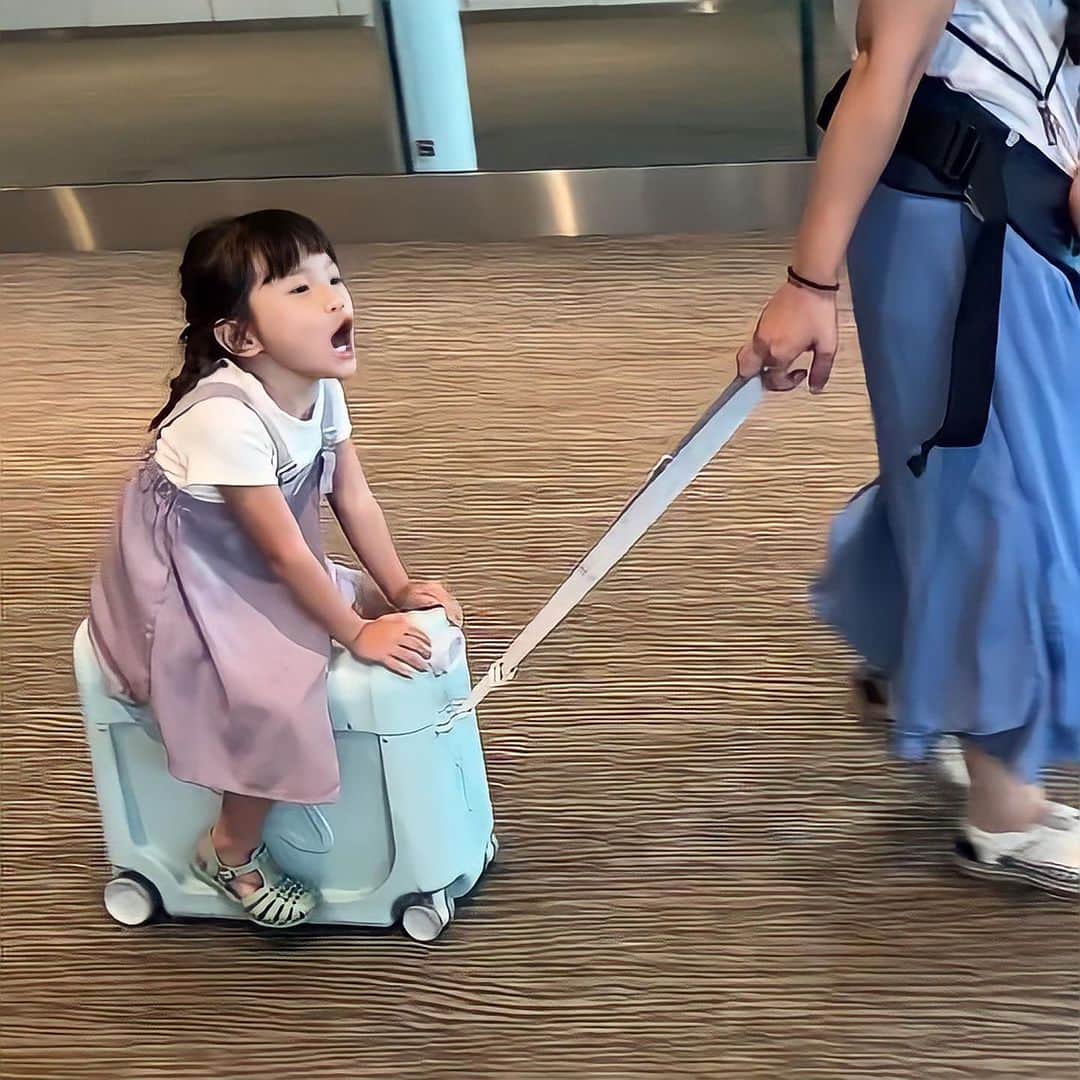 村方乃々佳さんのインスタグラム写真 - (村方乃々佳Instagram)「セブ島に向けて出発〜 ️ #村方乃々佳 #ののちゃん #ののかちゃん ...