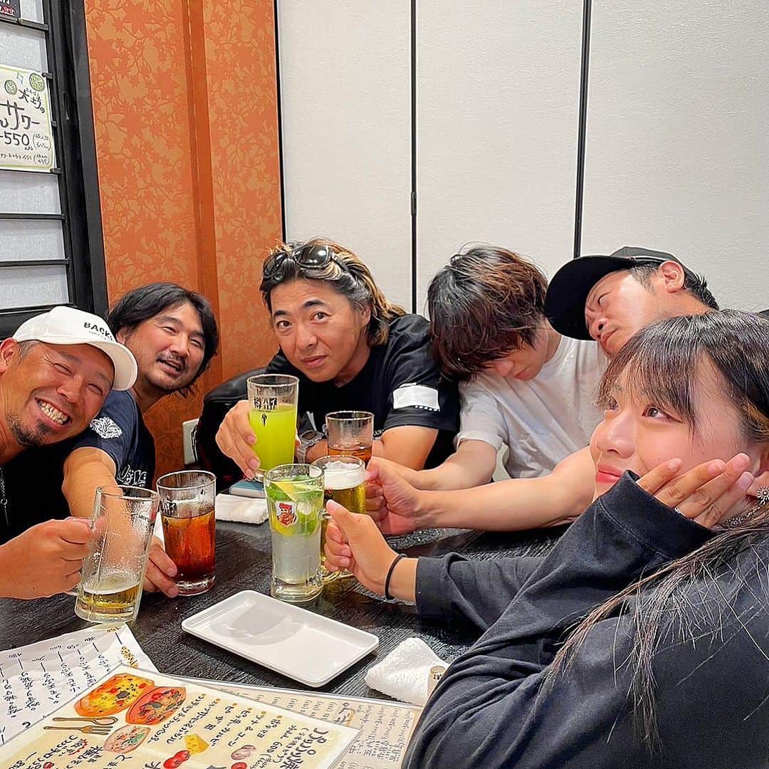 伊豫部健さんのインスタグラム写真 - (伊豫部健Instagram)「昨夜はロケ後にガンクラフトチームと合流し、酒楽で楽しい打ち上げand ...