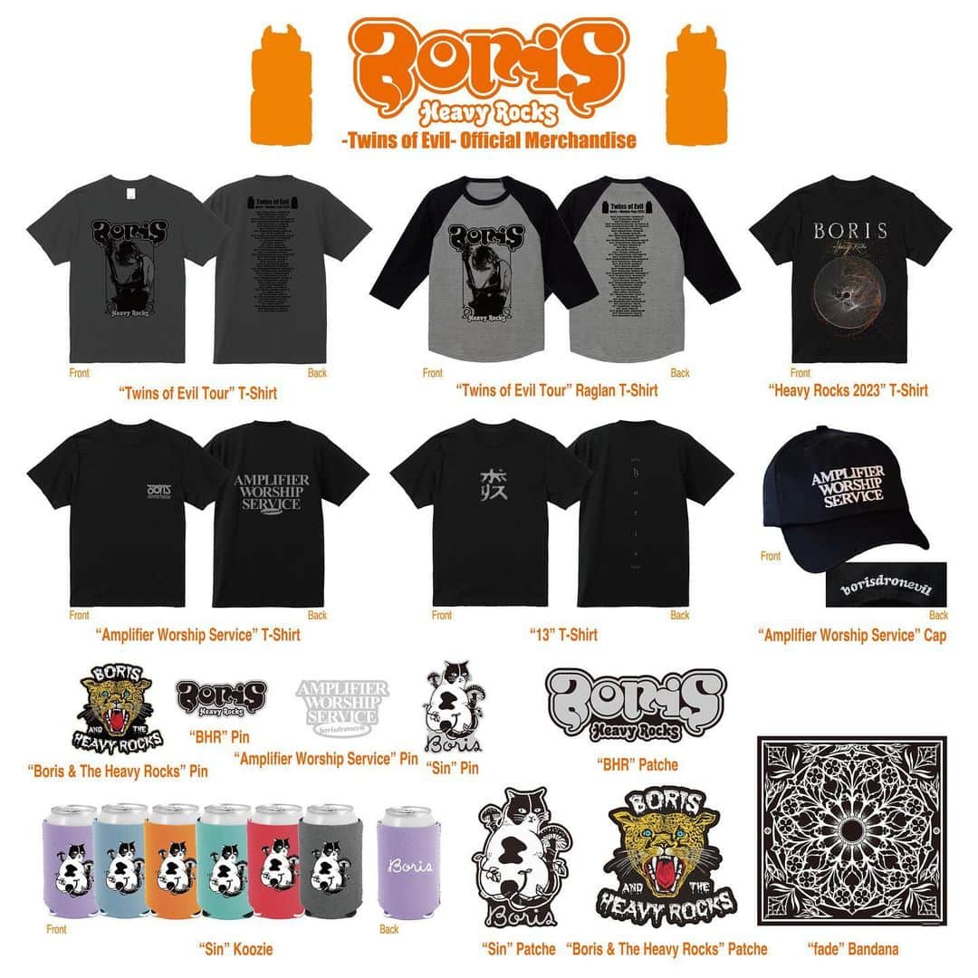 BORISさんのインスタグラム写真 - (BORISInstagram)「US tour kick off L.A. tomorrow ...