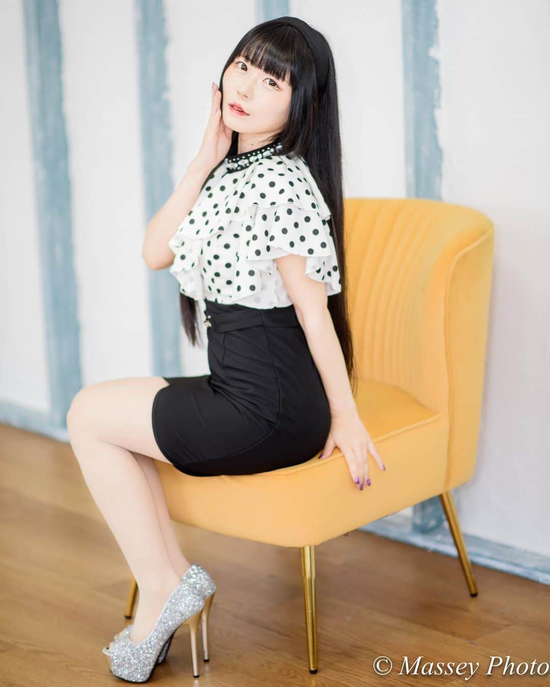 Hiro Matsushimaさんのインスタグラム写真 - (Hiro MatsushimaInstagram)「. . . . 「ピータースタジオ」で撮った写真です。 モデルは、SAKI ...