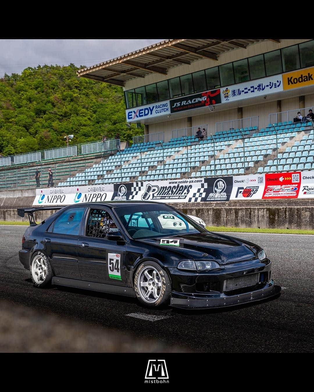 mistbahnさんのインスタグラム写真 - (mistbahnInstagram)「_ F.S.Racing Honda EG9 CIVIC ...