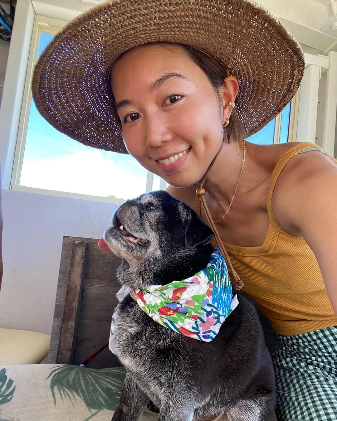 Lisa Halimさんのインスタグラム写真 - (Lisa HalimInstagram)「暑いのが負担かと思って ずっと連れてきてなかった ...