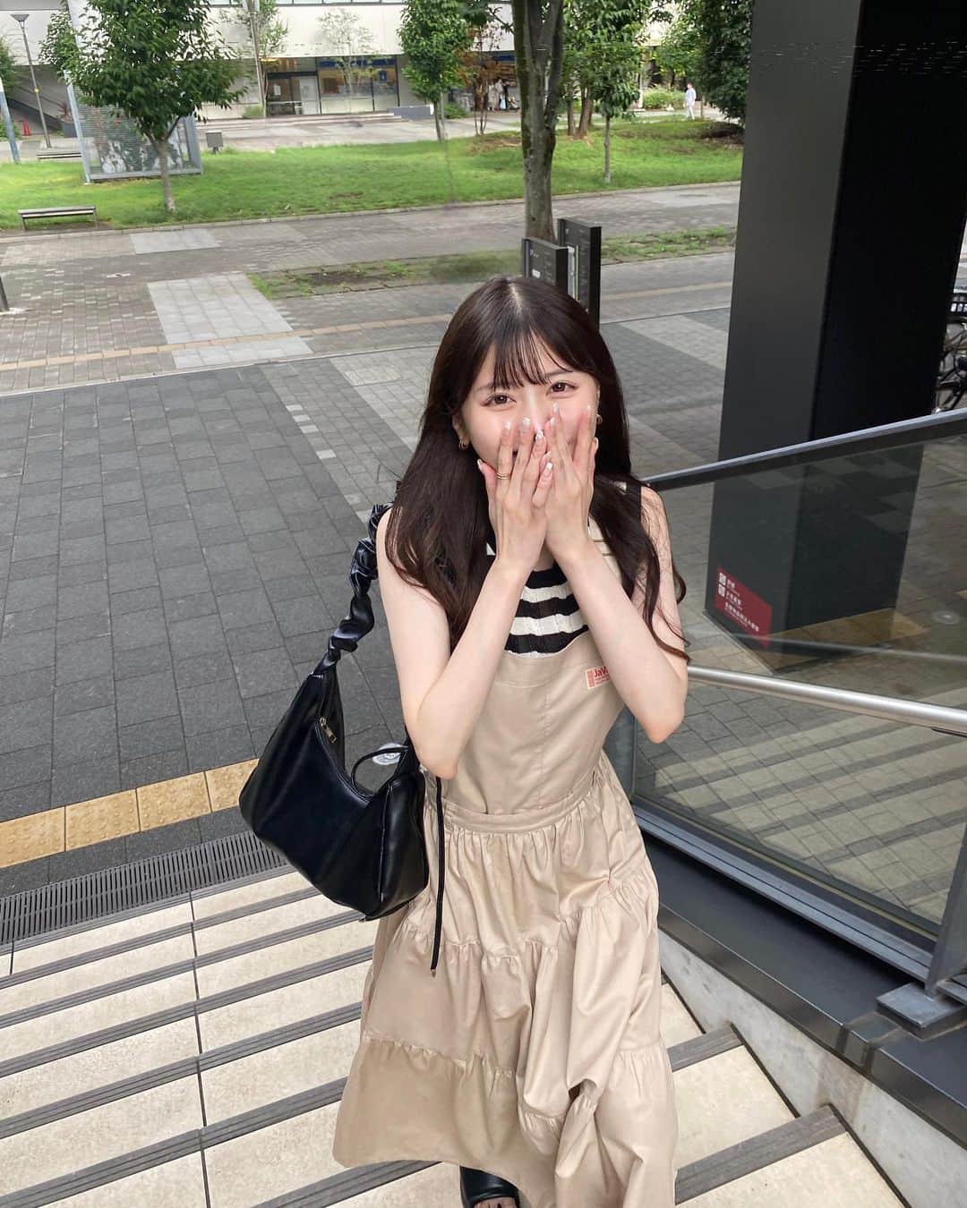 星乃まひろさんのインスタグラム写真 - (星乃まひろInstagram)「グリーンスプリングスに行ってきたときの🌿ᐝ ㅤㅤㅤㅤㅤㅤㅤㅤㅤㅤㅤㅤㅤ one-piece ...