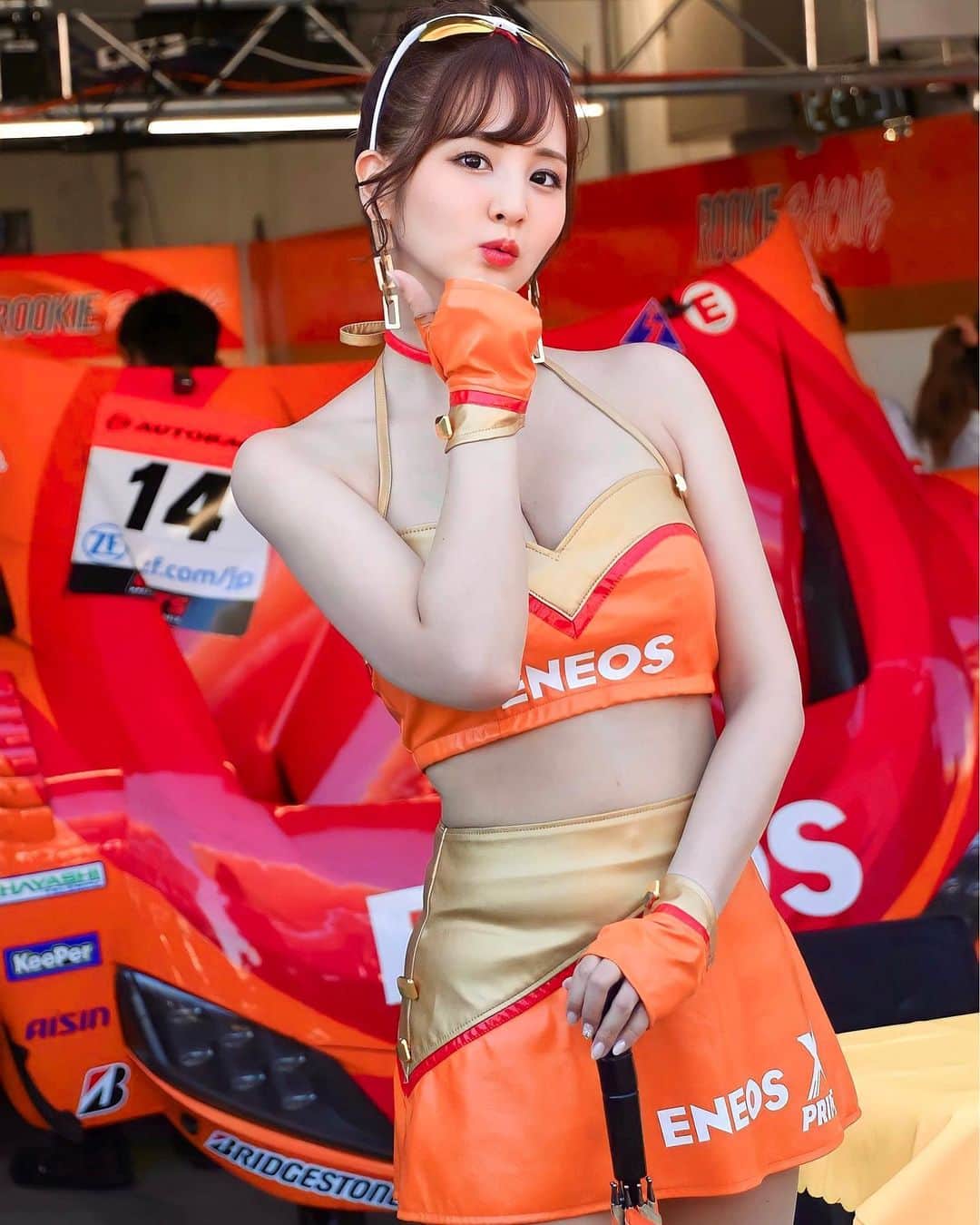 安田七奈さんのインスタグラム写真 - (安田七奈Instagram)「SUPERGT Rd.5鈴鹿🔔🦌 TGR TEAM ENEOS ROOKIEの 応援ありがとうございました🫶 正式結果が出 ...