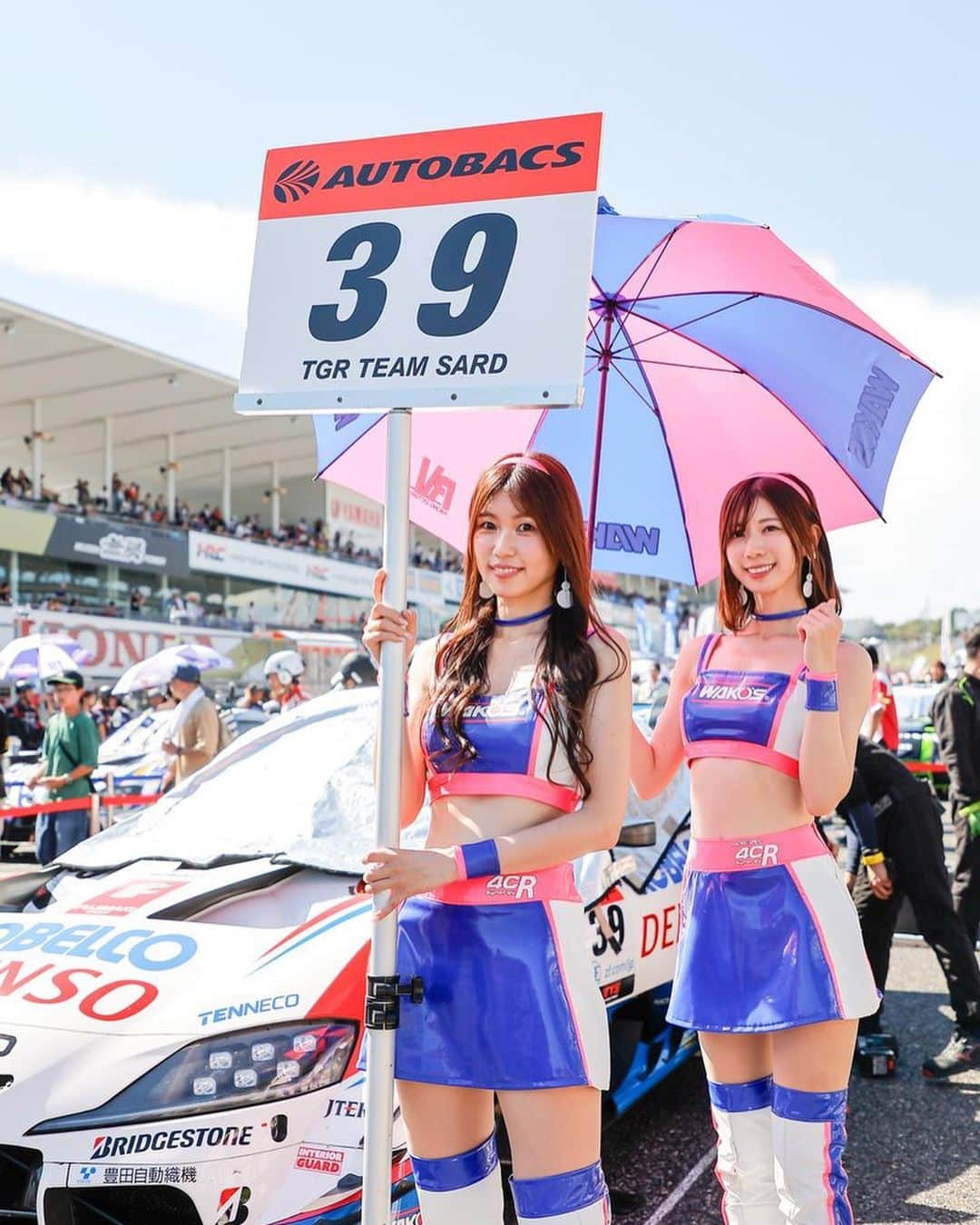 生田ちむさんのインスタグラム写真 - (生田ちむInstagram)「SUPERGT 第5戦鈴鹿サーキット #39 DENSO KOBELCO SARD GRSupraは12位スタートから ...