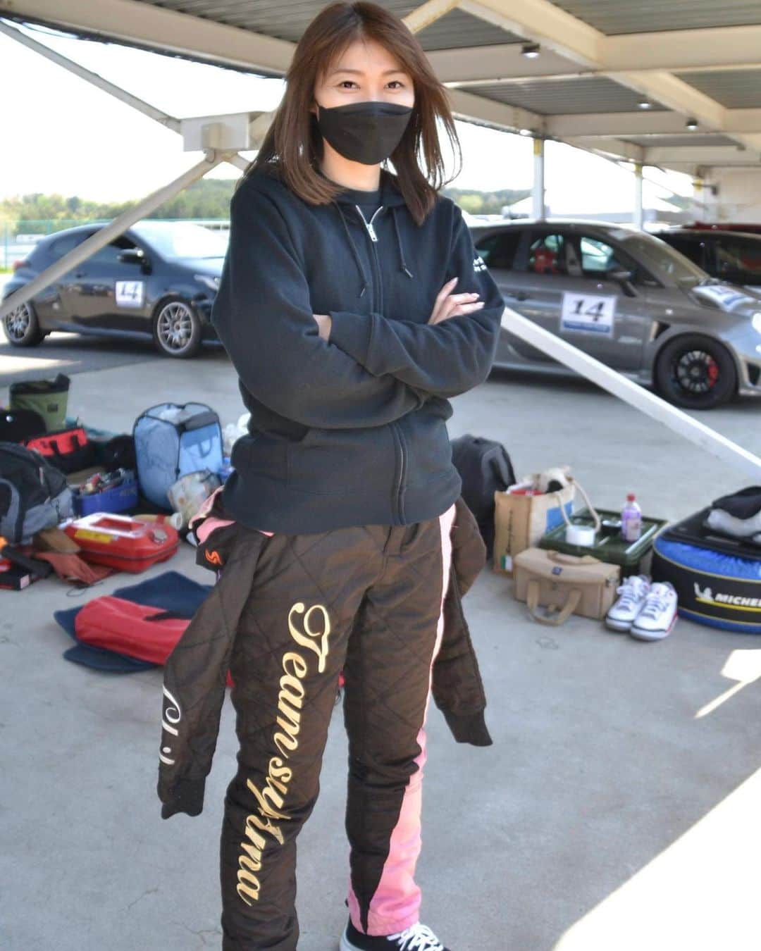 織田千穂さんのインスタグラム写真 織田千穂instagram 「そして…10 8 日 は 千葉県袖ヶ浦フォレストレースウェイにて マル耐