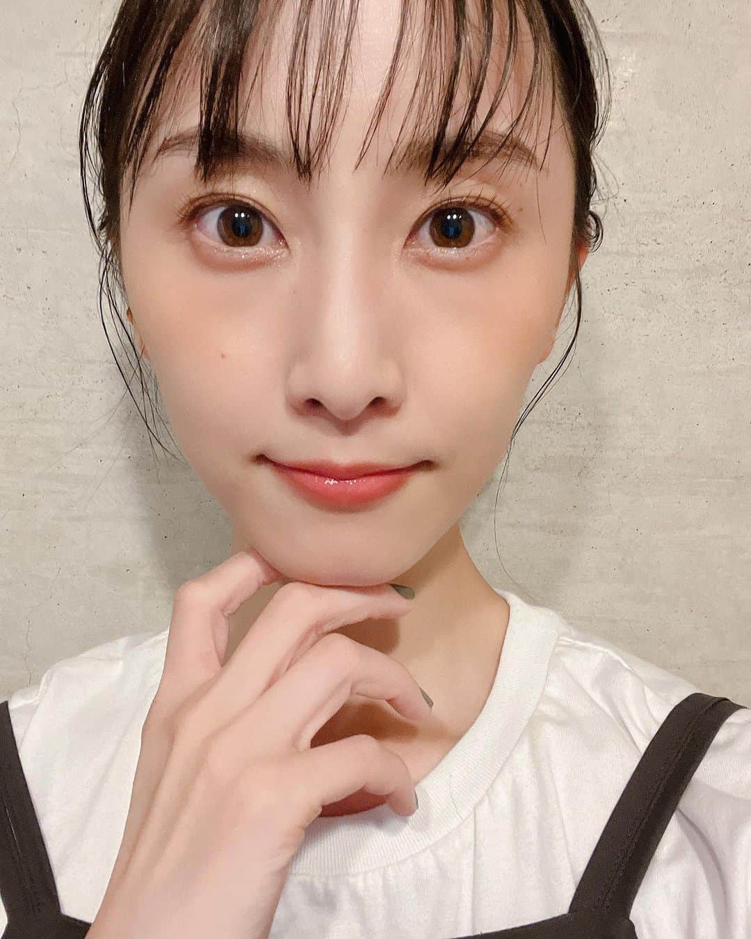 松井玲奈さんのインスタグラム写真 - (松井玲奈Instagram)「昨日のメイク💫 @milktouch_japan のマスカラを初めて使っ ...