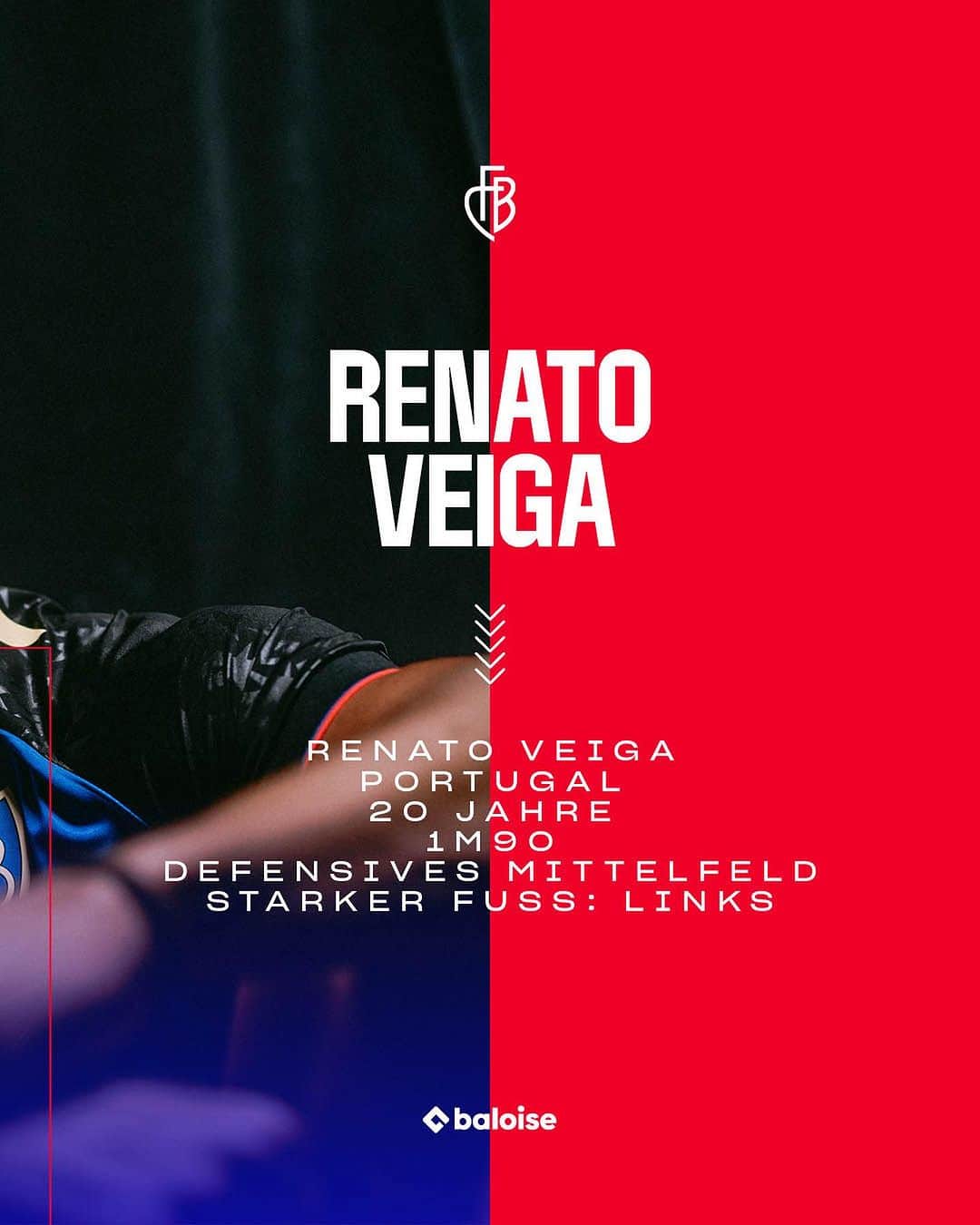 FCバーゼルさんのインスタグラム写真 - (FCバーゼルInstagram)「🔴🔵 Sali Renato ️ Der 20-jährige ...