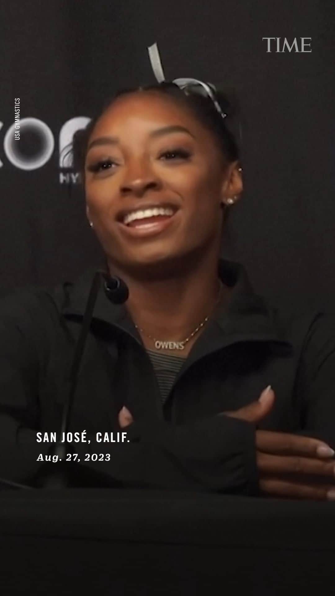 TIME Magazineさんのインスタグラム動画 - (TIME MagazineInstagram)「Simone Biles wins ...