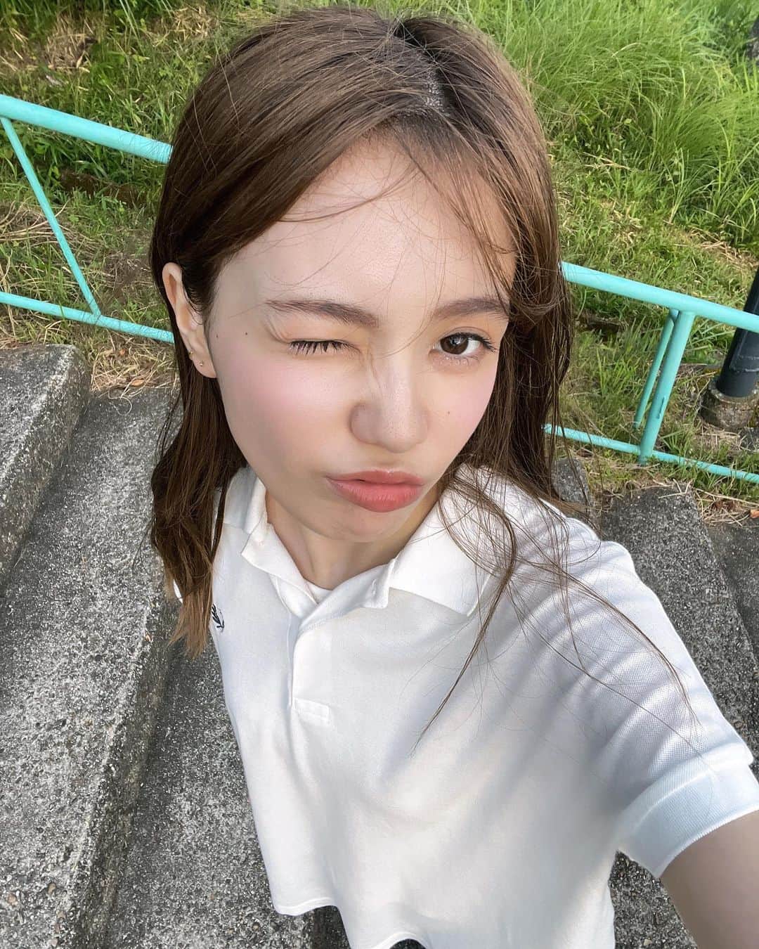 青井乃乃さんのインスタグラム写真 青井乃乃instagram 「初めての生駒山遊園地🎶ー♡ 生駒山遊園地 青井乃乃 03」8月28