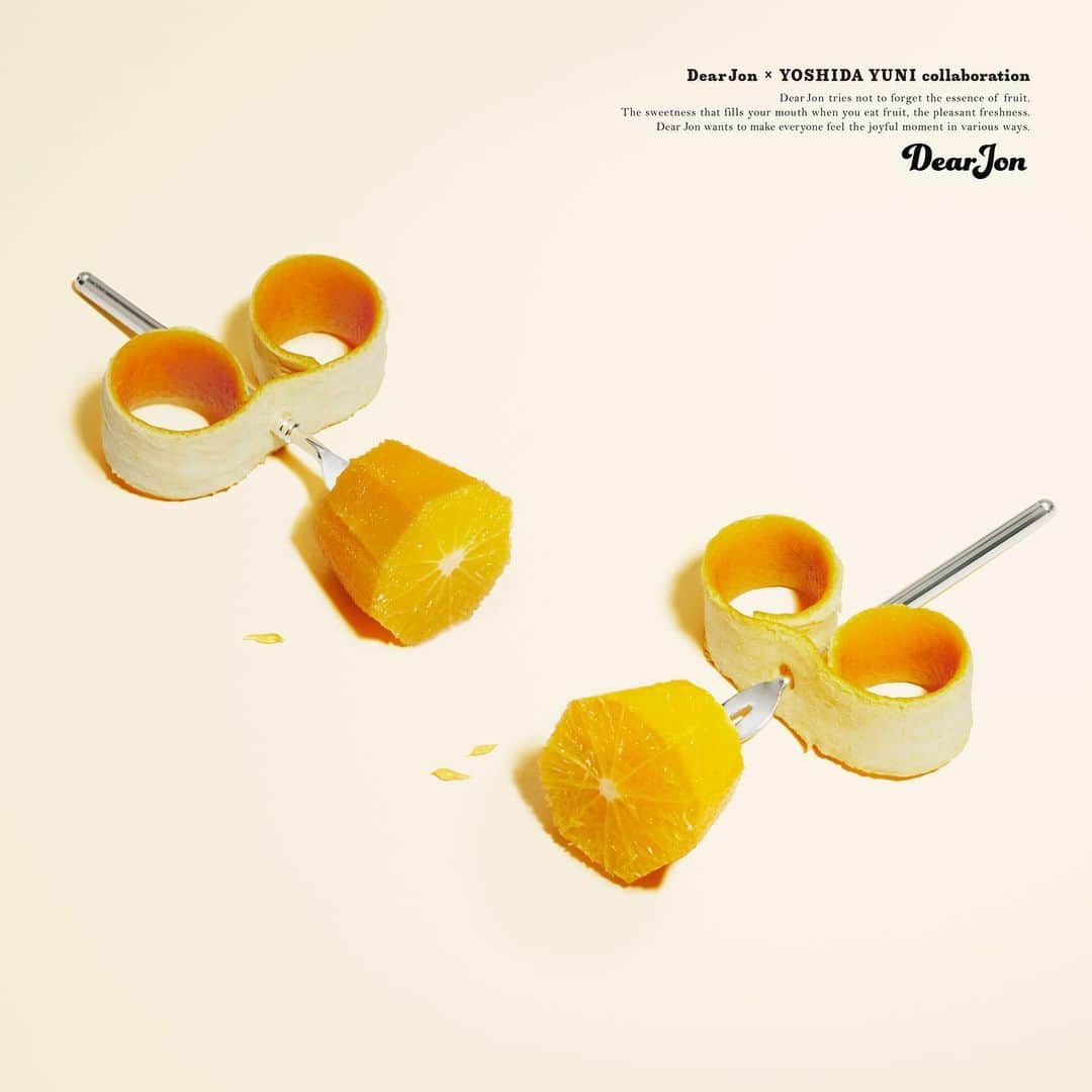 吉田ユニさんのインスタグラム写真 - (吉田ユニInstagram)「Fruit shop "Dear Jon" × YUNI YOSHIDA ...