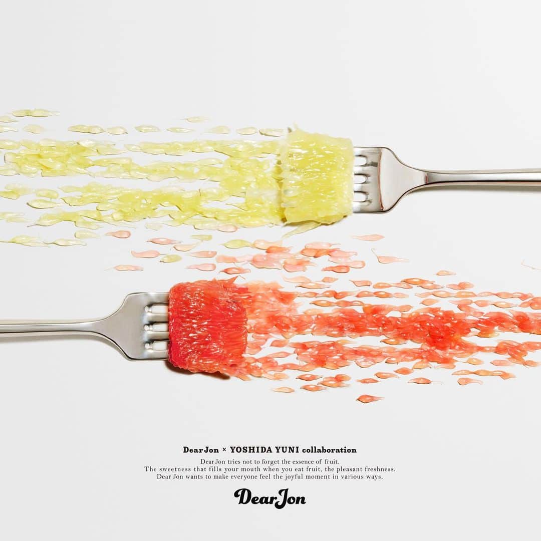 吉田ユニさんのインスタグラム写真 - (吉田ユニInstagram)「Fruit shop "Dear Jon" × YUNI YOSHIDA ...