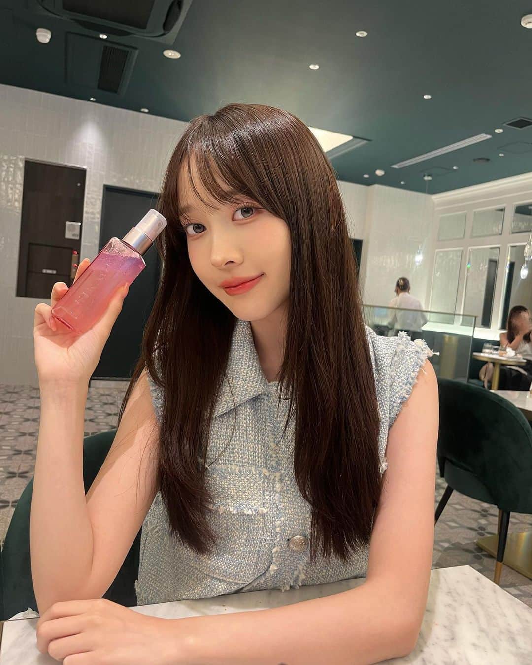 菊池せいらさんのインスタグラム写真 - (菊池せいらInstagram)「今回KIRAGEのアンバサダーに再び就任することになりました🫶🏻 そして今回新発売されるこのデュアルエフェクト ヘア ...