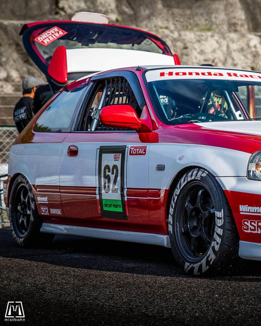 mistbahnさんのインスタグラム写真 - (mistbahnInstagram)「_ PRIZM RACING Honda EK9 ...