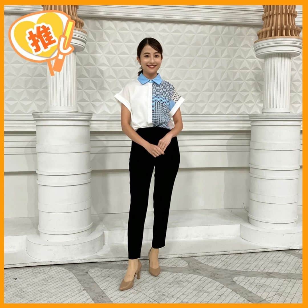 TBS「Nスタ」さんのインスタグラム写真 - (TBS「Nスタ」Instagram)「【日比アナのイチオシファッション👗】 8月28日(月)のファッションです ︎トップス: Wild Lily ...