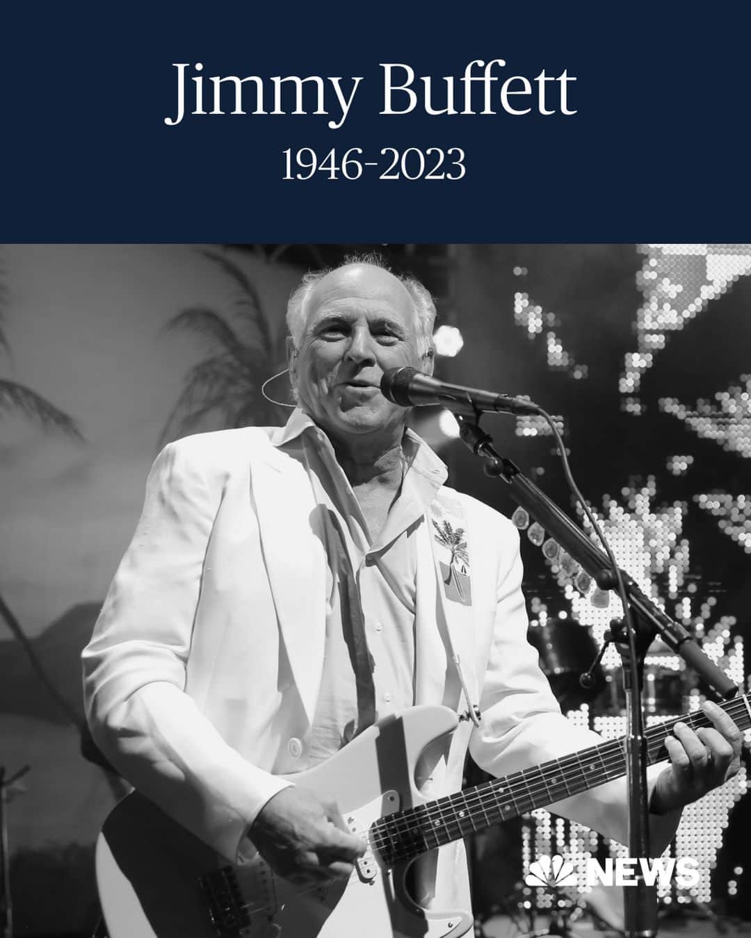 NBC Newsさんのインスタグラム写真 - (NBC NewsInstagram)「Jimmy Buffett, the legendary ...