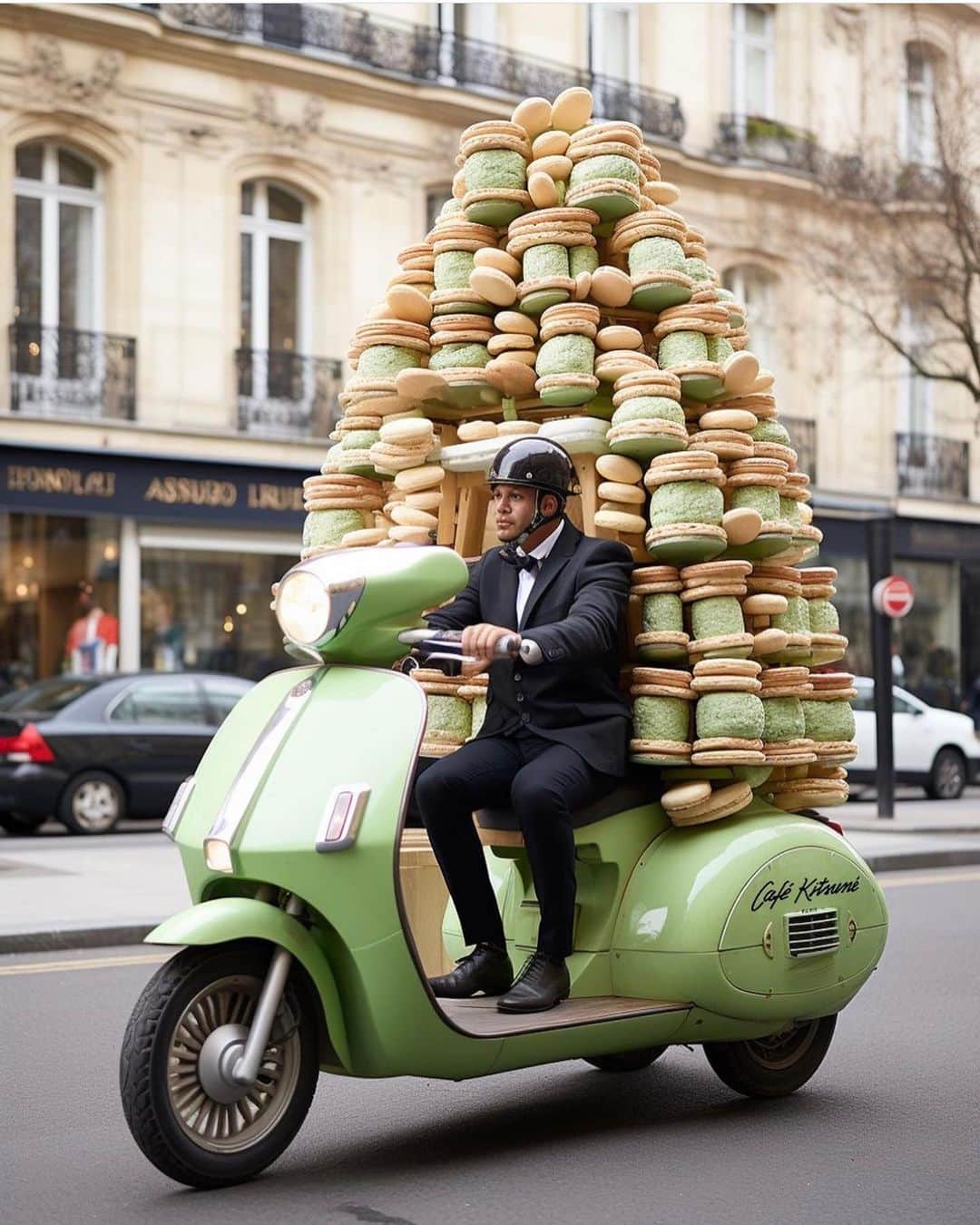 Gildas Loaëcさんのインスタグラム写真 - (Gildas LoaëcInstagram)「Pistachio Chaos Café ...