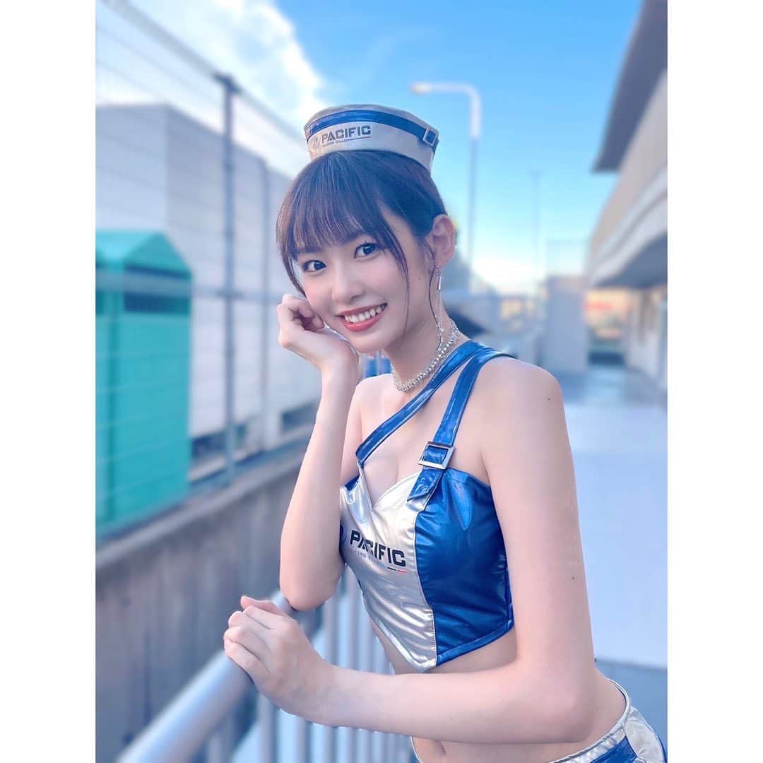 八伏紗世さんのインスタグラム写真 八伏紗世instagram 「レースクイーン夏コス💙 先日の鈴鹿サーキットが やぶさやにとって最後の夏