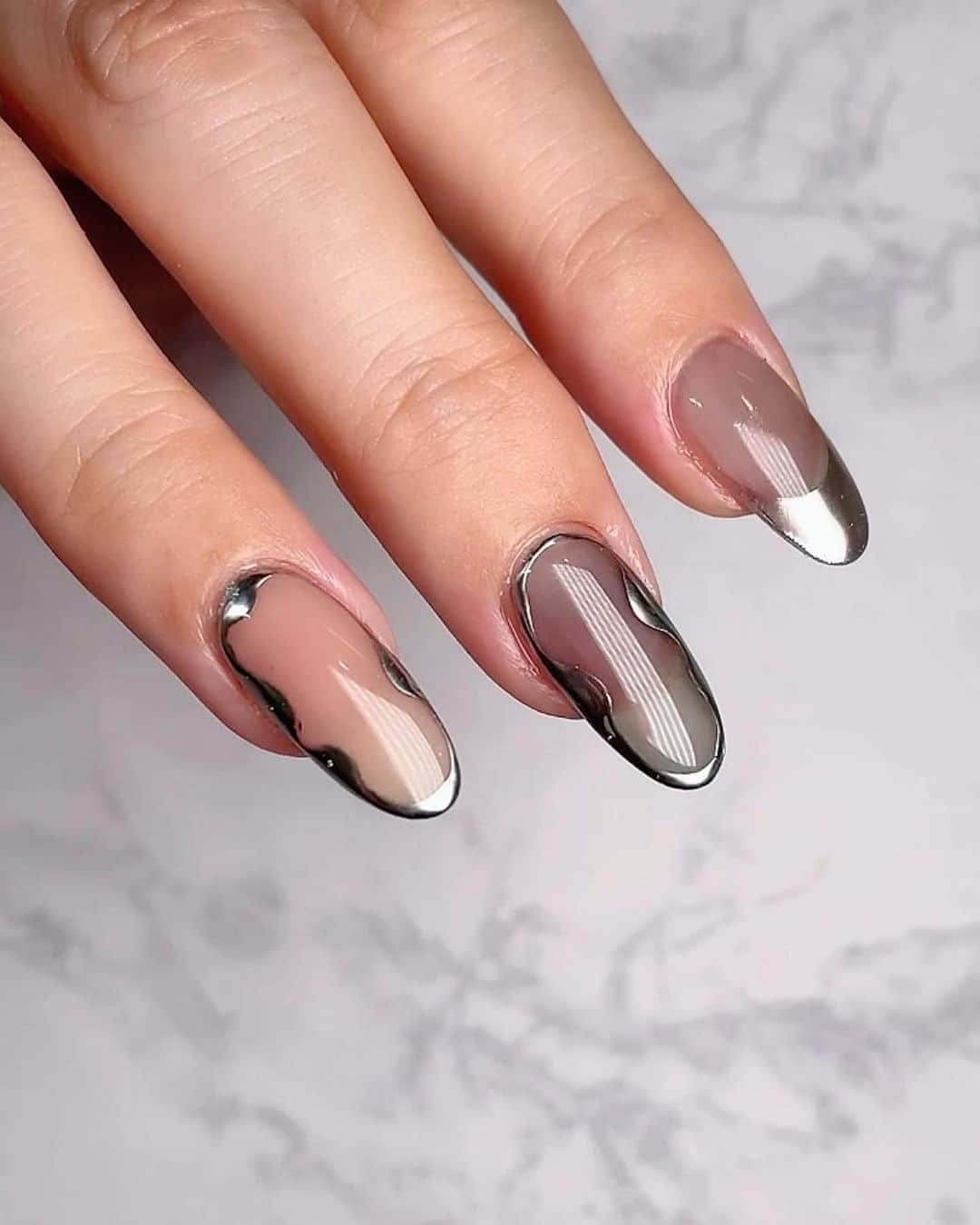 Icegel Nailさんのインスタグラム写真 - (Icegel NailInstagram)「스타일 죽인다!!! 아이스젤 #헤비메탈젤 ...