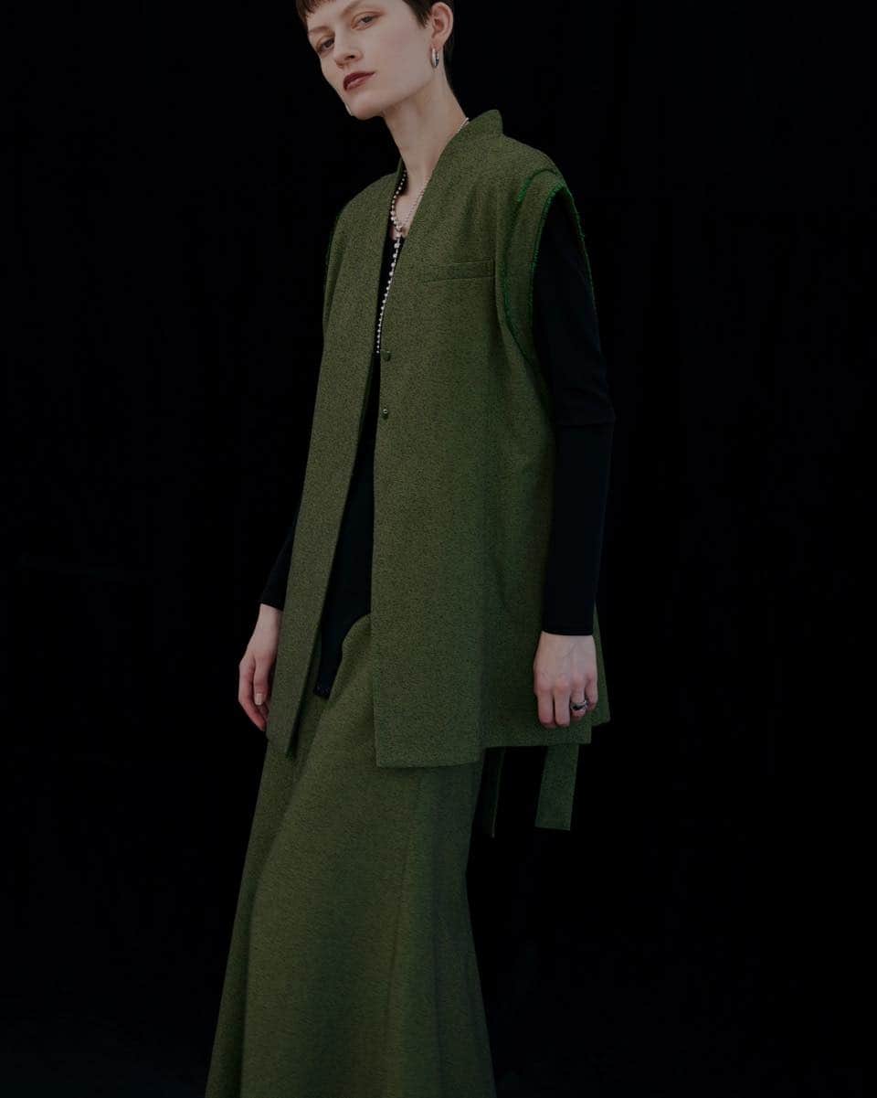 Ameri vintageさんのインスタグラム写真 - (Ameri vintageInstagram)「MANY WAY TWEED SET UP DRESS (col.BRN / GRN ...